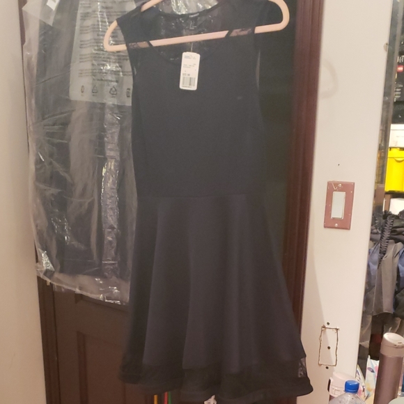 Forever 21 | Dresses | Bogo Forever 2 Black Lace A Line Dress | Poshmark